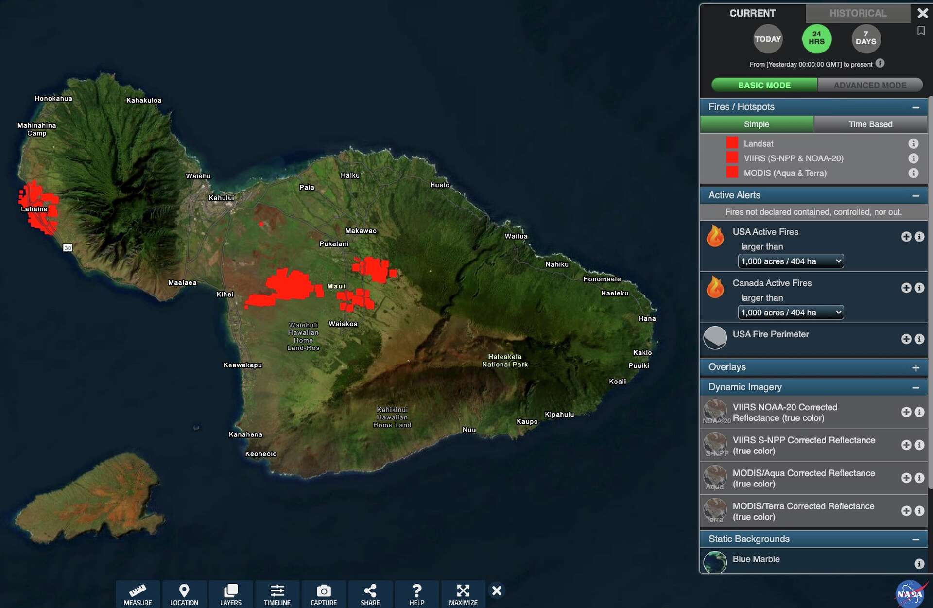 Lahaina fire map: Here’s exactly where Maui blazes are burning