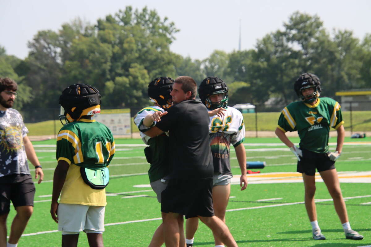 PHOTOS: Dow High football practice, Aug. 9, 2023