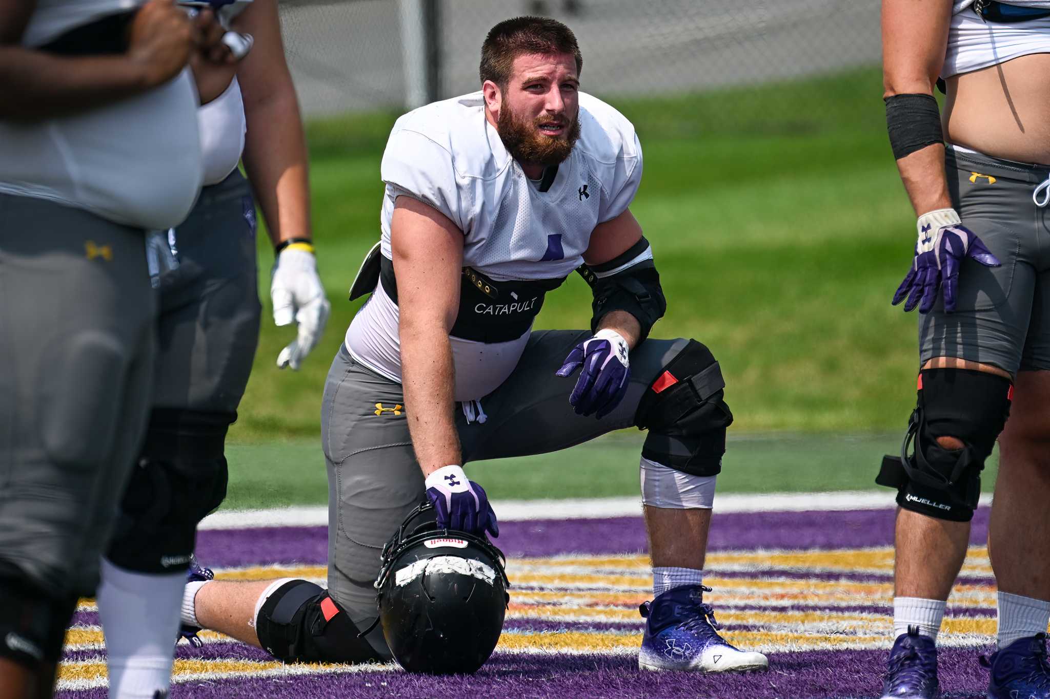 UAlbany's Anton Juncaj 'a straight beast' on defensive line