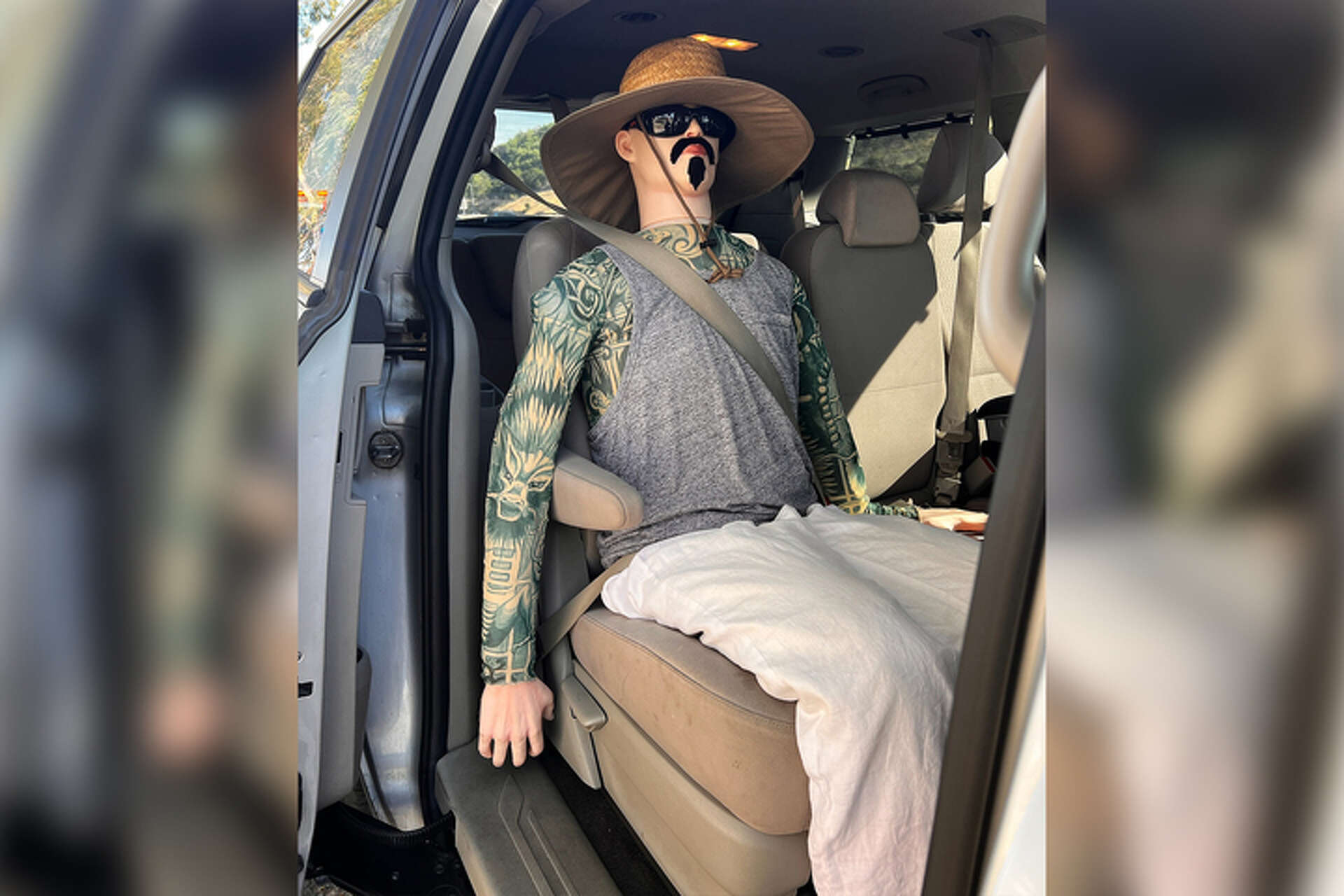 Bay Area driver uses mannequin to cheat carpool lane, CHP says