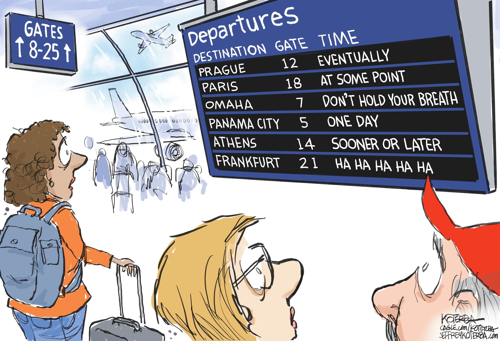 Going my way?