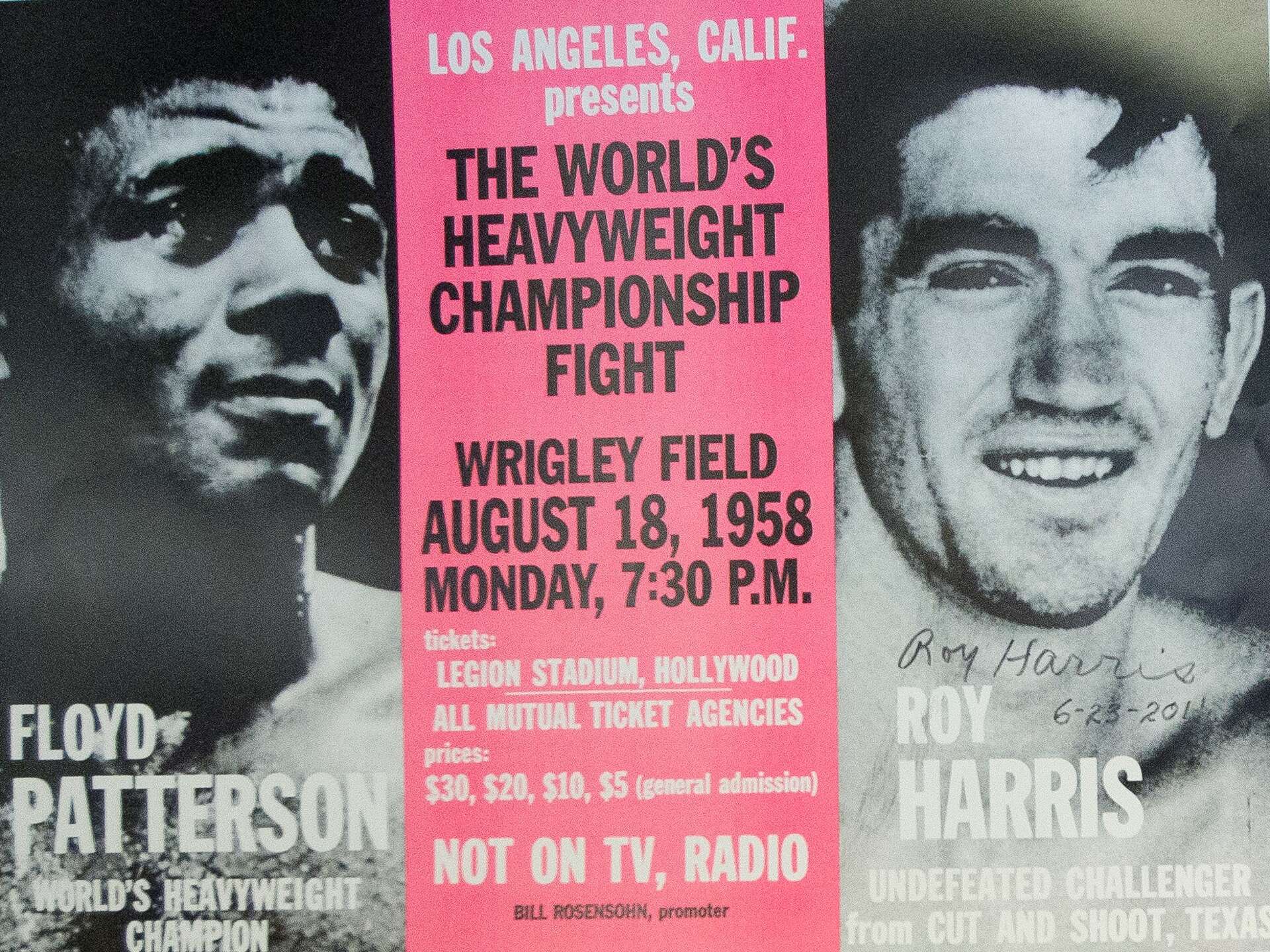 Boxing: Iconic Roy Harris put Cut and Shoot on map — and postal route