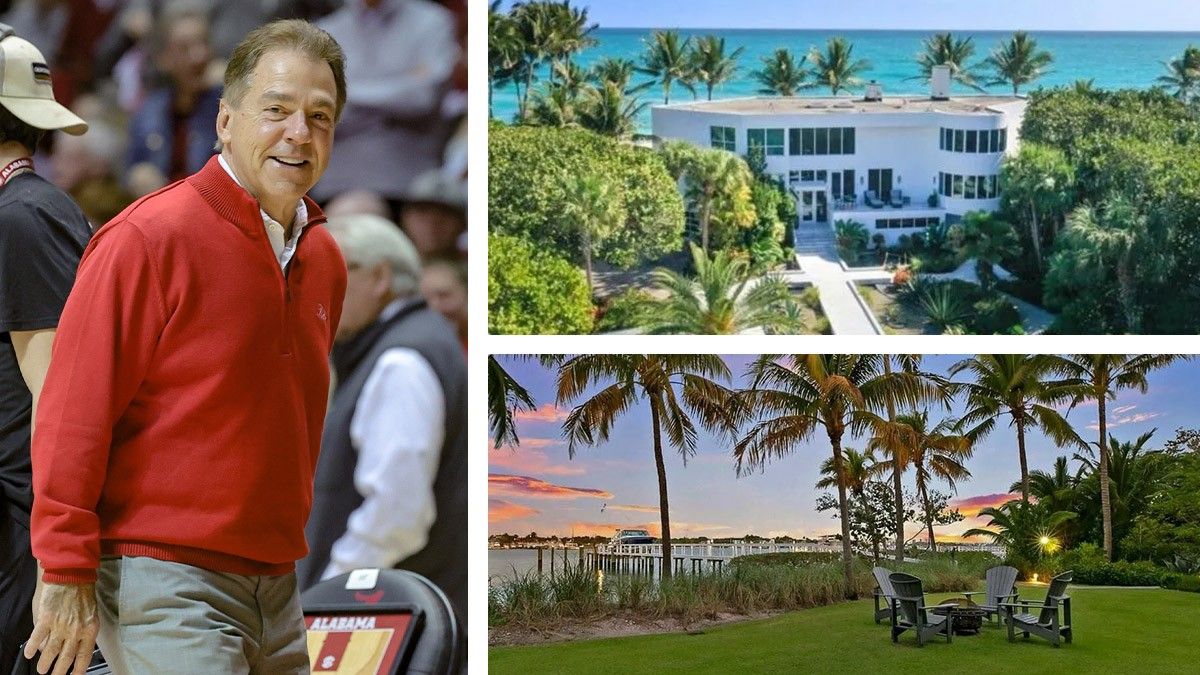 Roll Tide! Alabama Football Coach Nick Saban Scores $17.5M Florida Estate