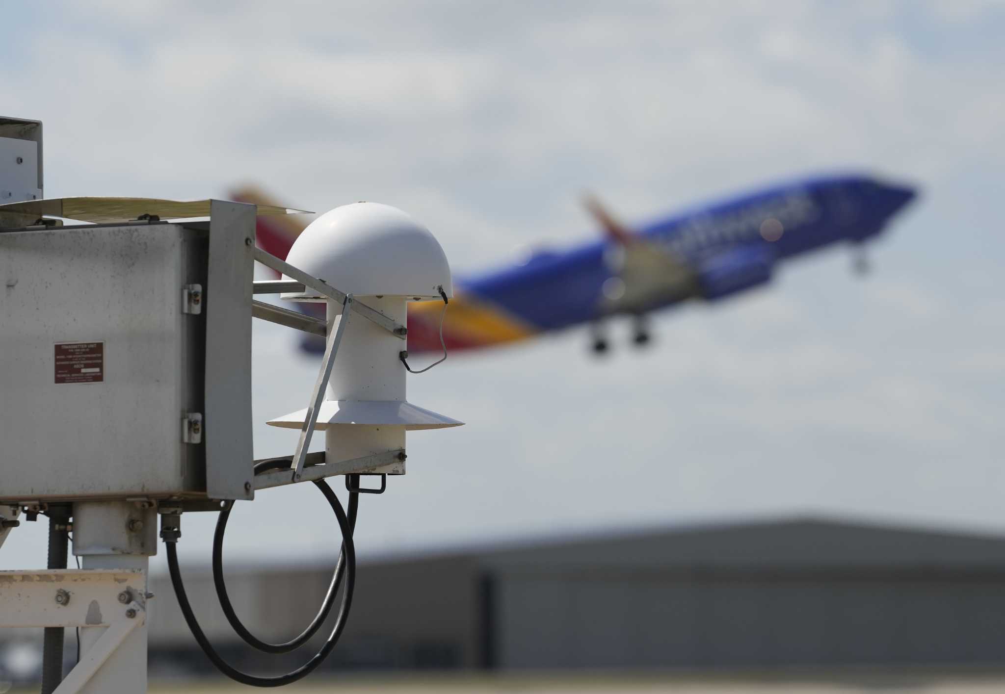 Rare glimpse at how weather data is collected at Hobby Airport