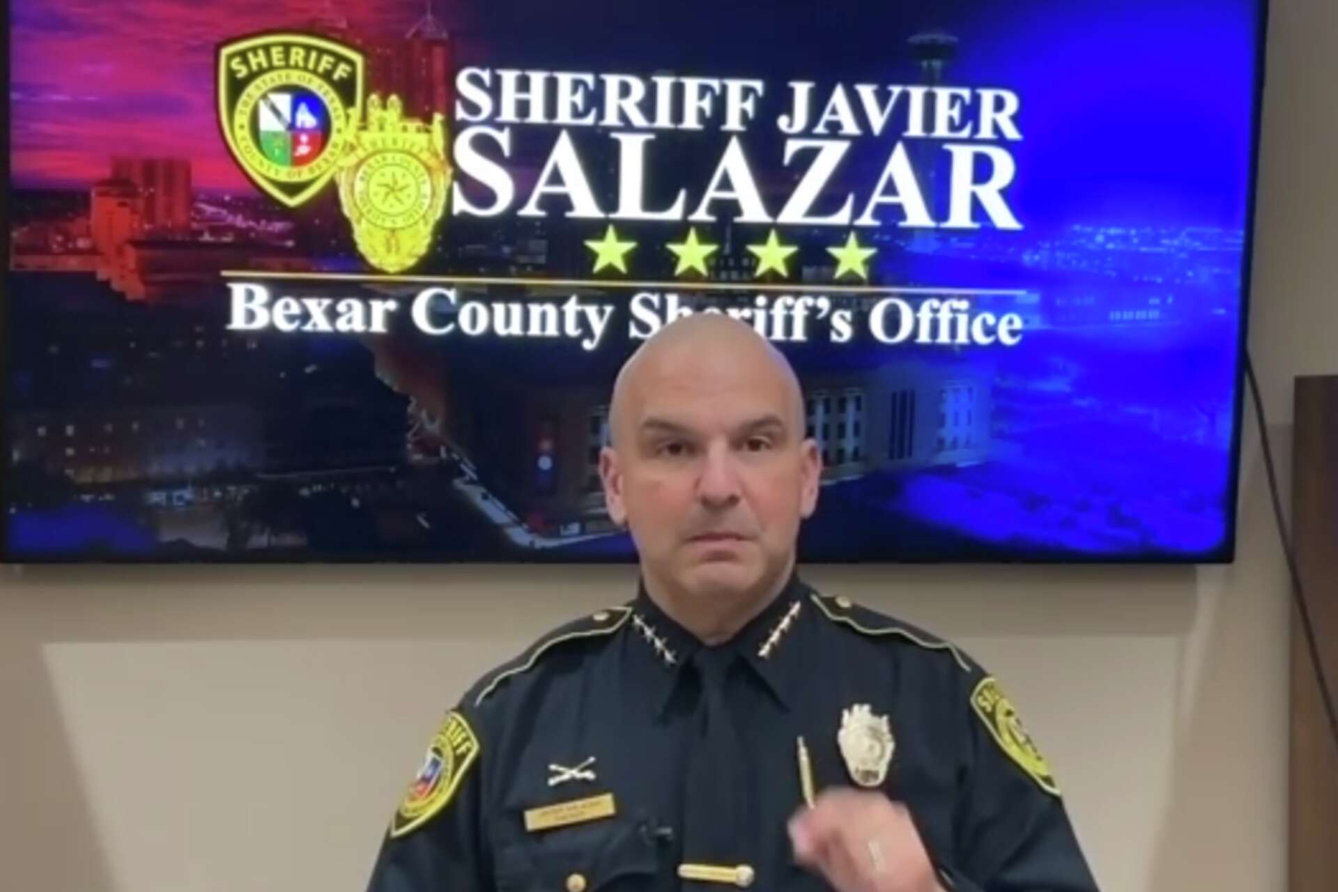 Bexar County sheriff gives briefing on multiple shootings