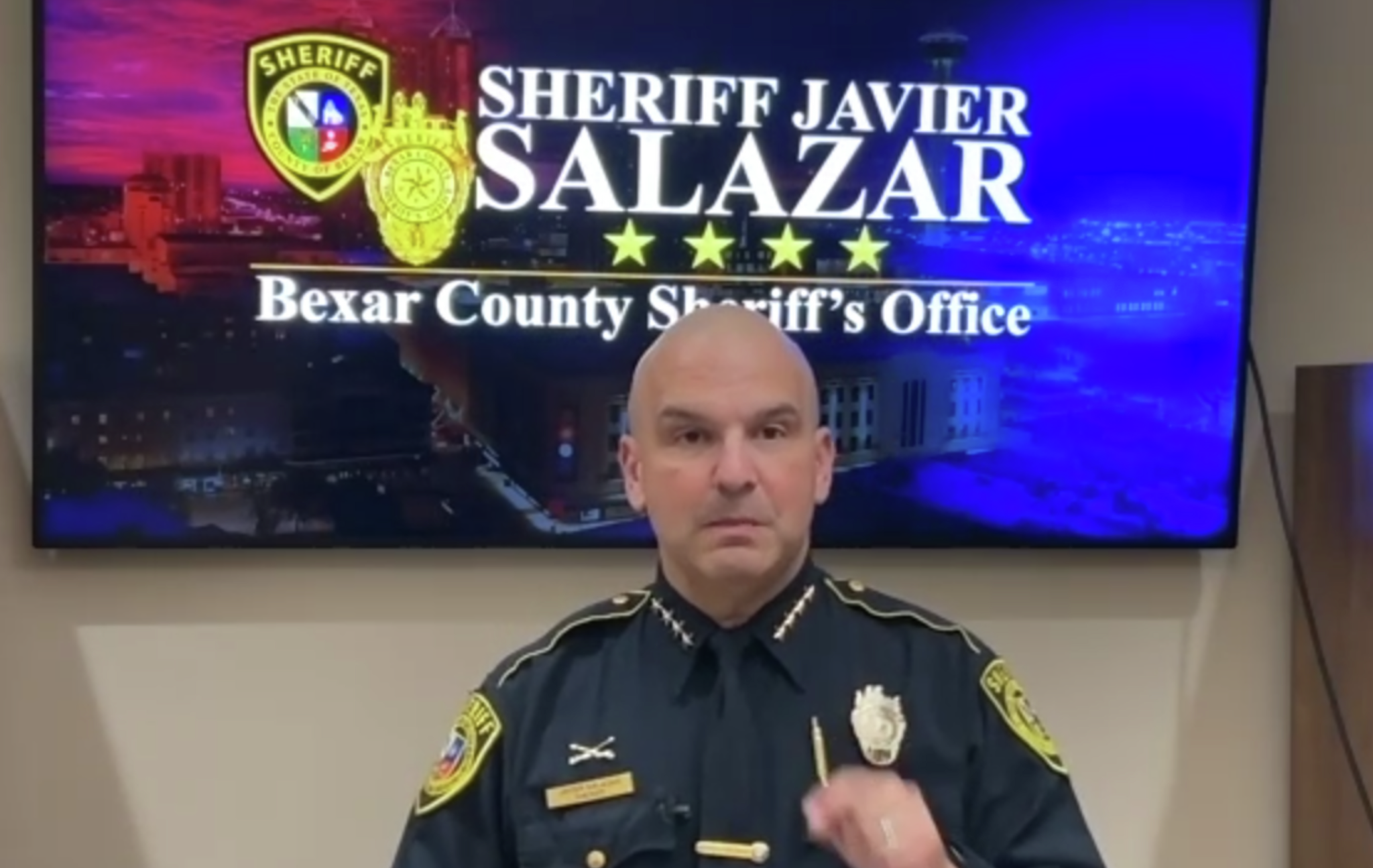Bexar County sheriff gives briefing on multiple shootings