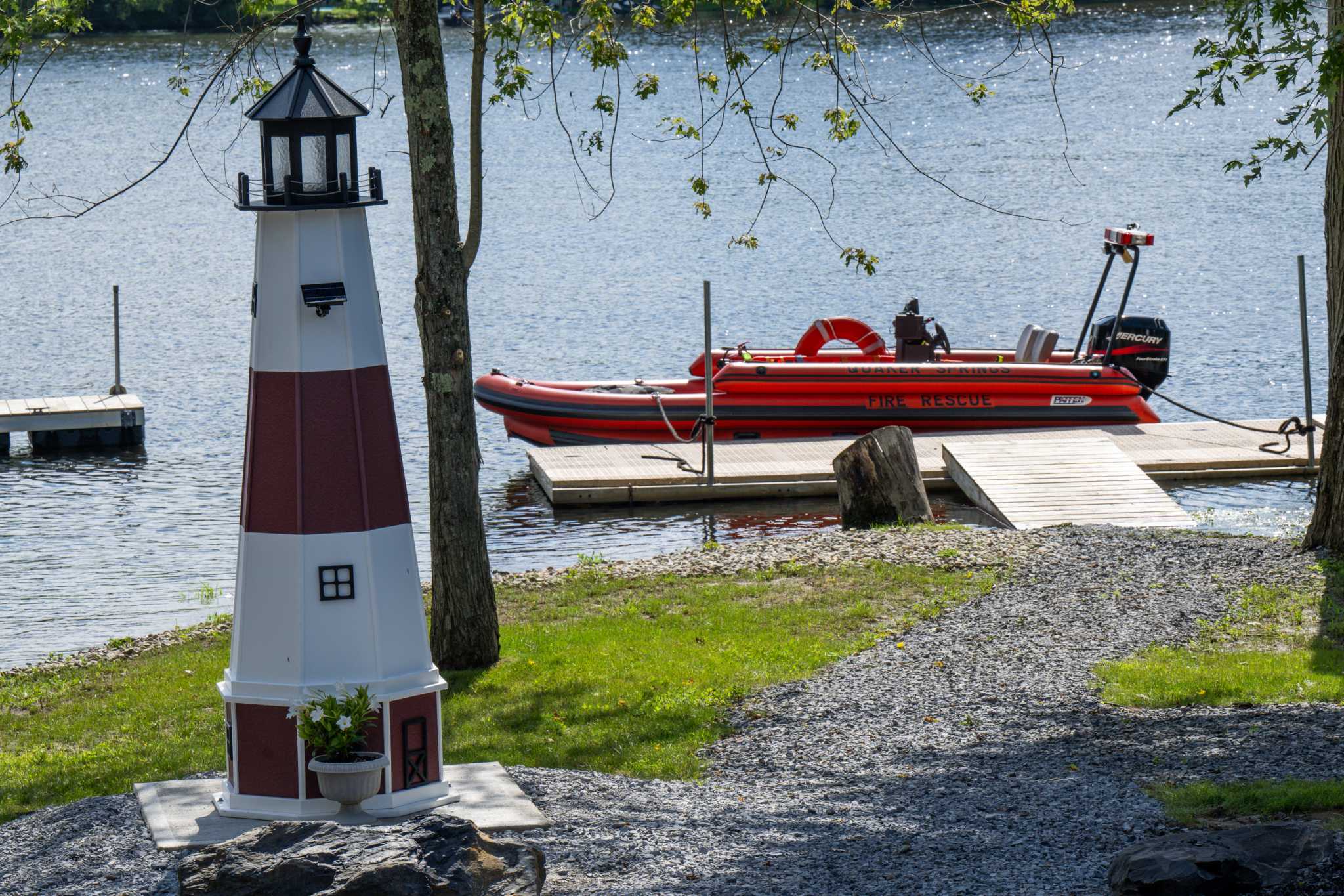 Boat launch event honors late town leader