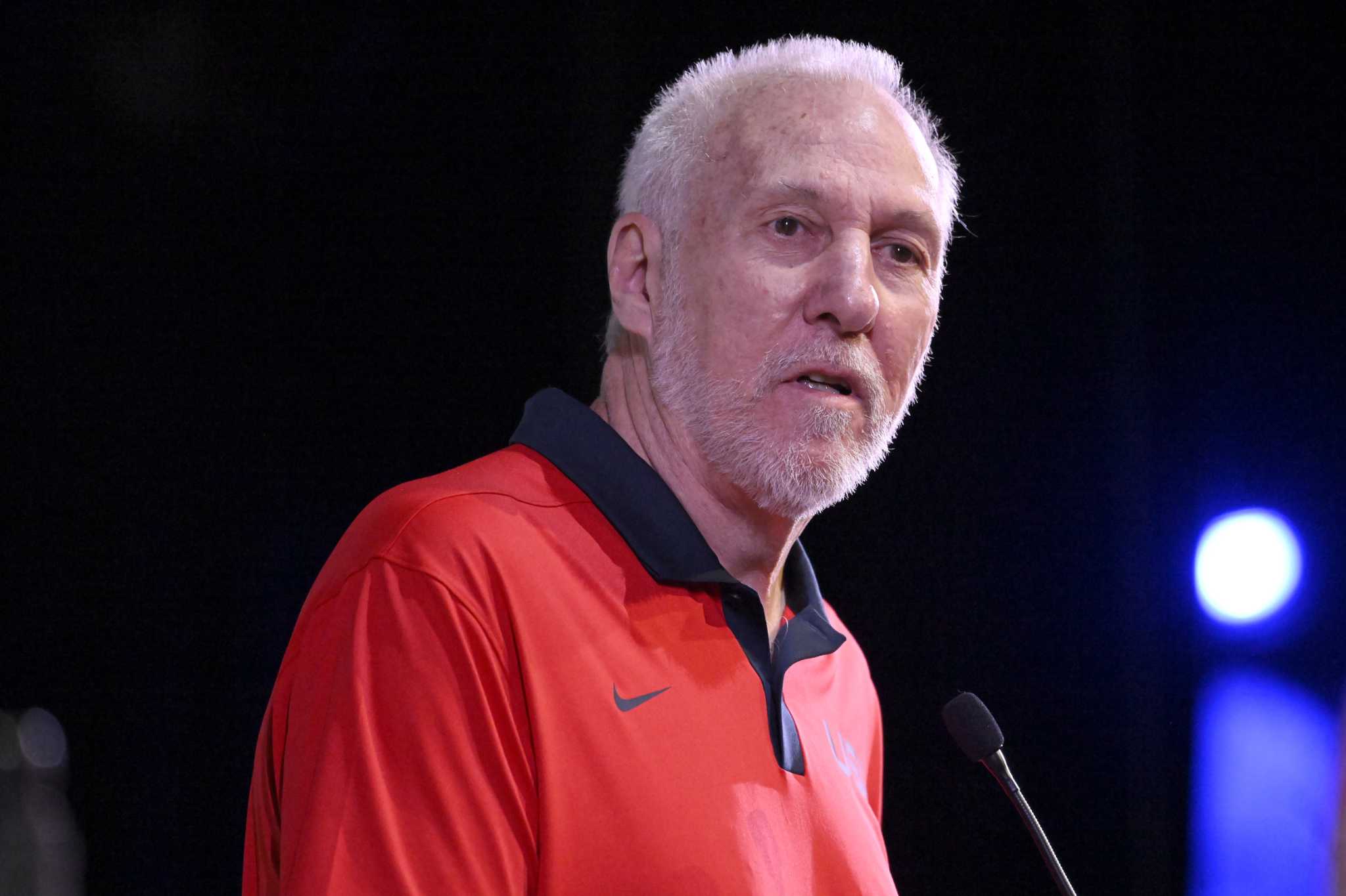 Popovich: 'Our hearts break' seeing suffering from Israel-Hamas war