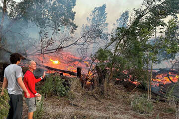 Far from Lahaina, Upcountry fires on Maui cause damage around Kula
