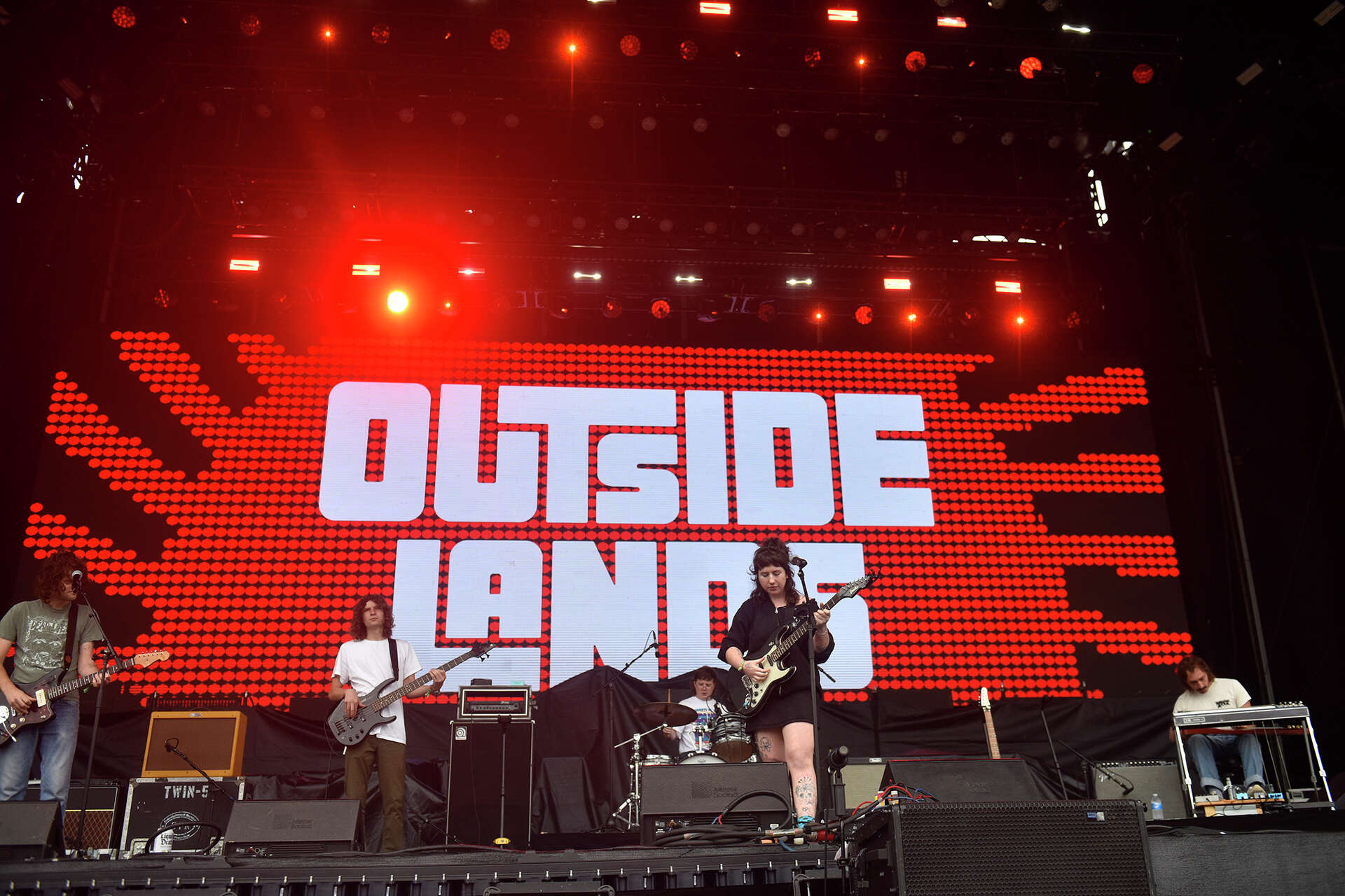 Wednesday play an enthralling early set on Saturday at Outside Lands
