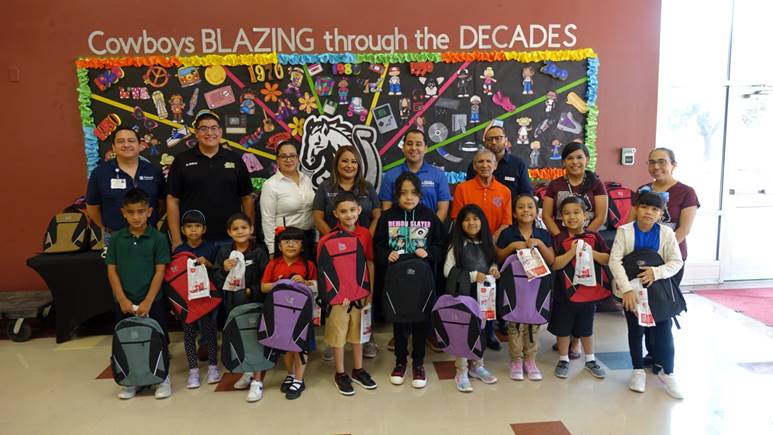 Torres. Jr. Kicked off 7th Annual School Supply Distribution