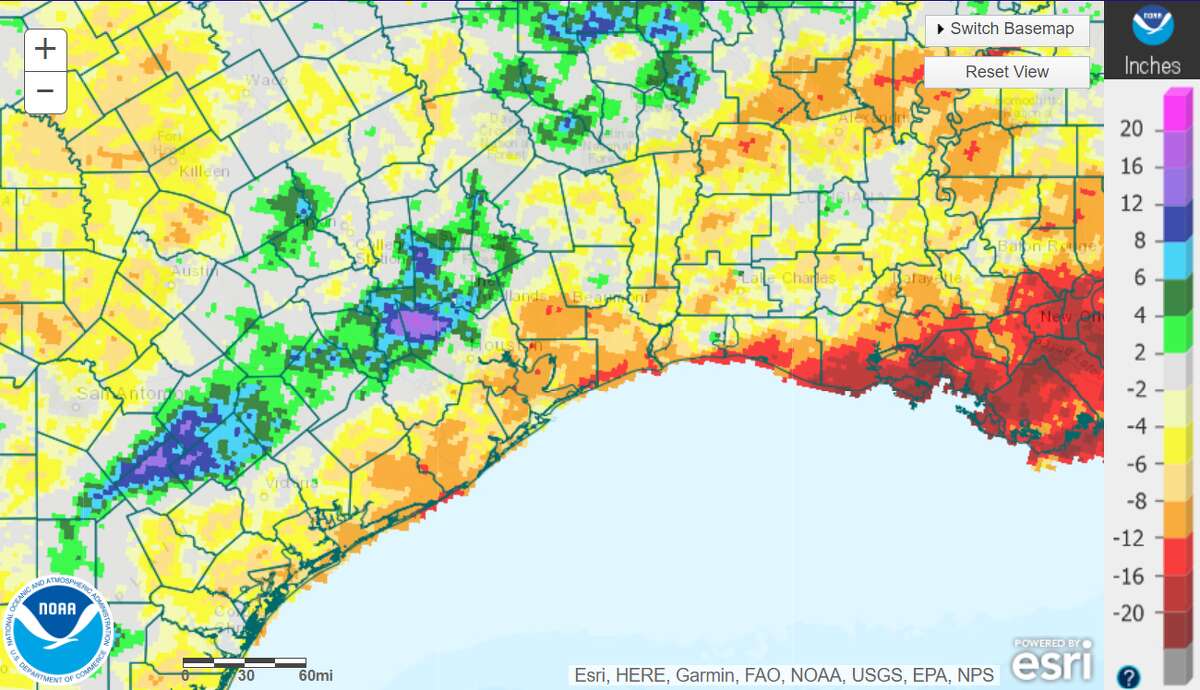 Houston area could see highs briefly drop below 100 this week