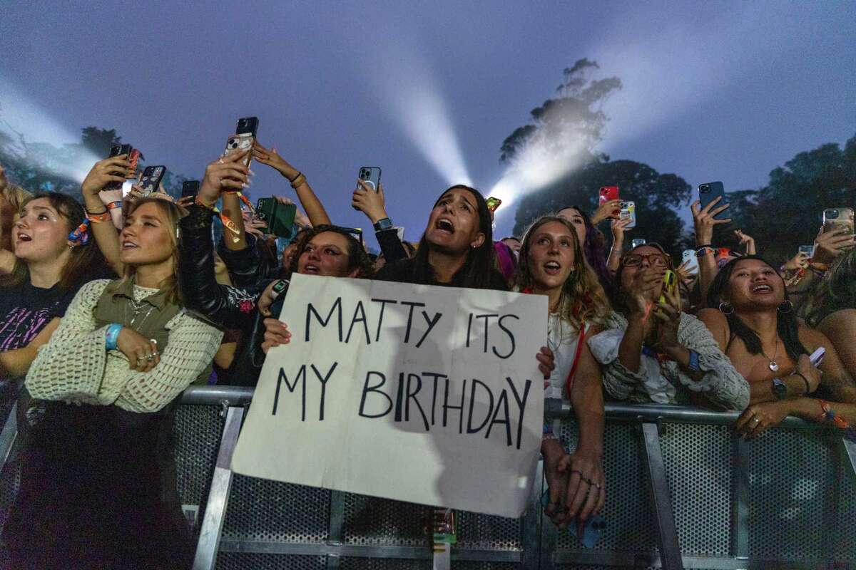 Outside Lands: The 1975’s Matty Healy brings festival to sloppy close