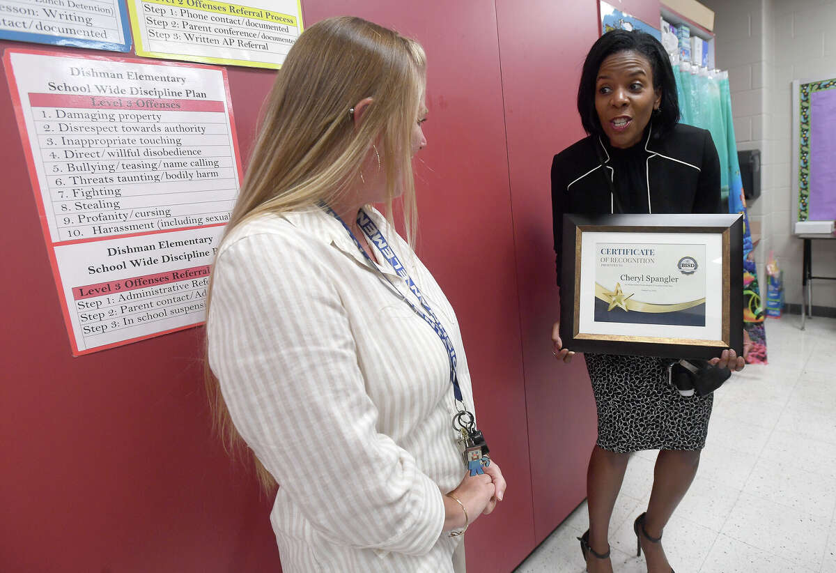 Beaumont educator was named the Region V Teacher of the Year