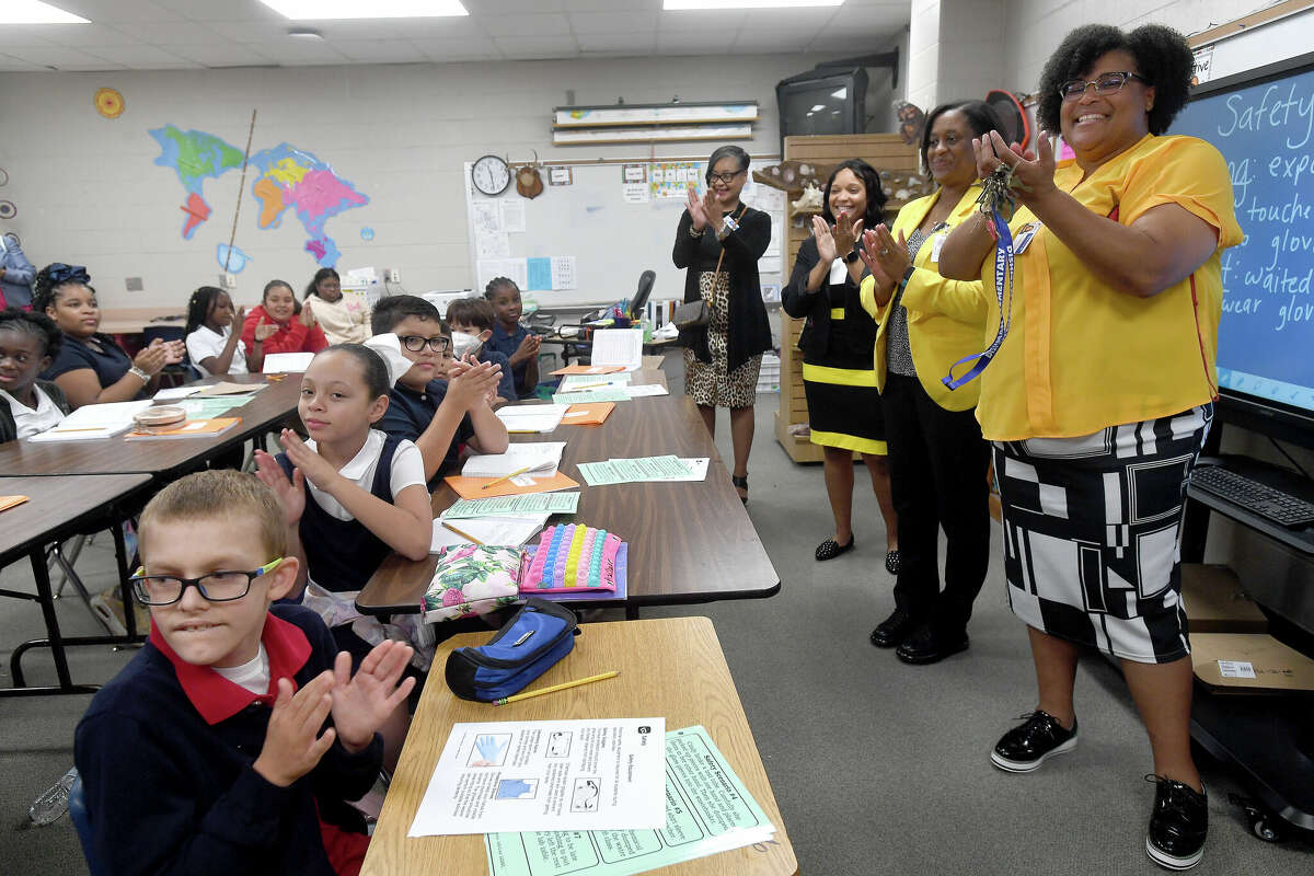 Beaumont educator was named the Region V Teacher of the Year