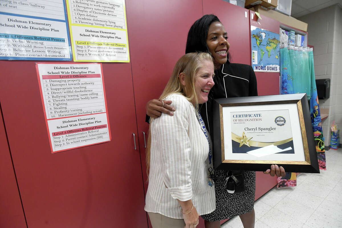 Beaumont educator was named the Region V Teacher of the Year