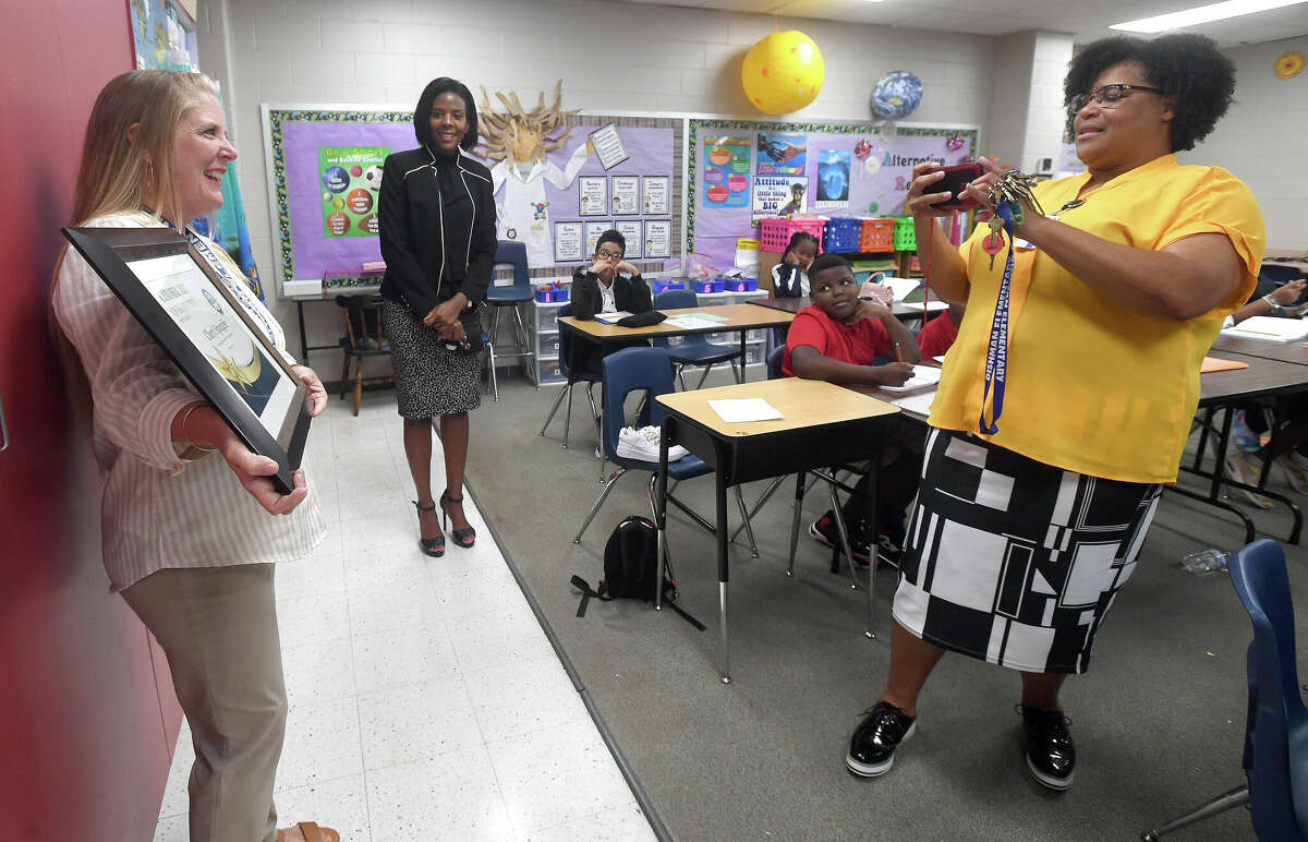 Beaumont educator was named the Region V Teacher of the Year