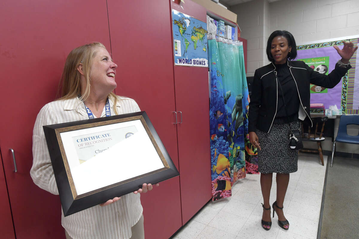 Beaumont educator was named the Region V Teacher of the Year