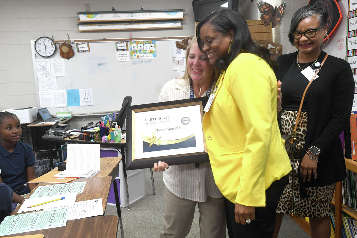 Beaumont educator was named the Region V Teacher of the Year