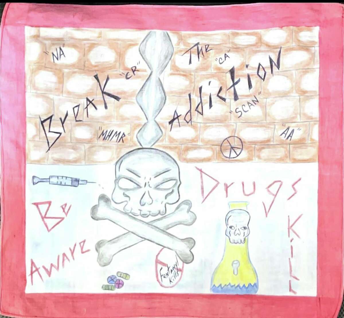 Webb County Jail inmate art contest promotes overdose awareness