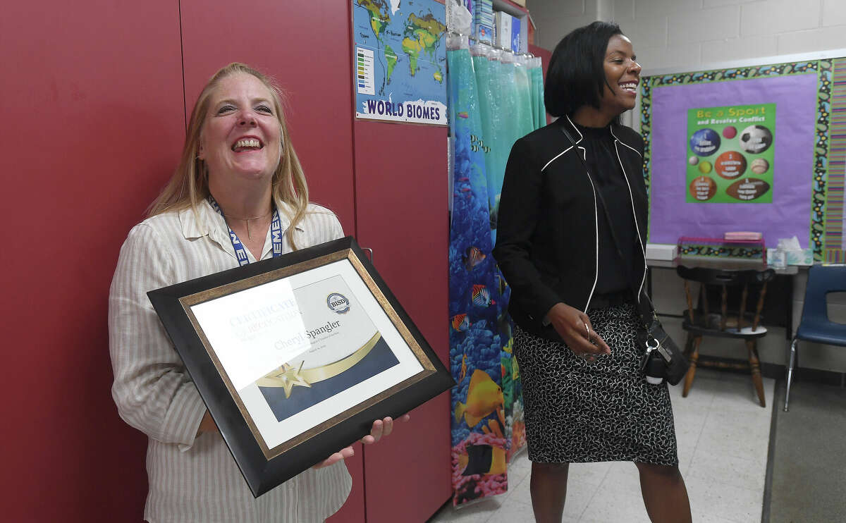 Beaumont educator was named the Region V Teacher of the Year