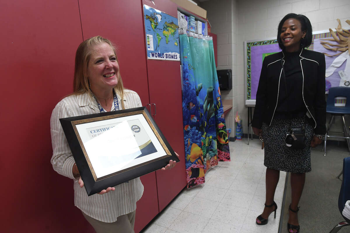 Beaumont educator was named the Region V Teacher of the Year