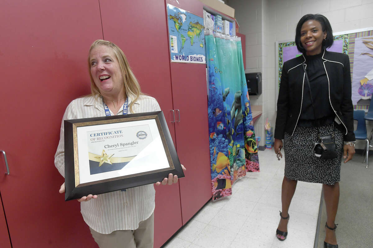 Beaumont educator was named the Region V Teacher of the Year