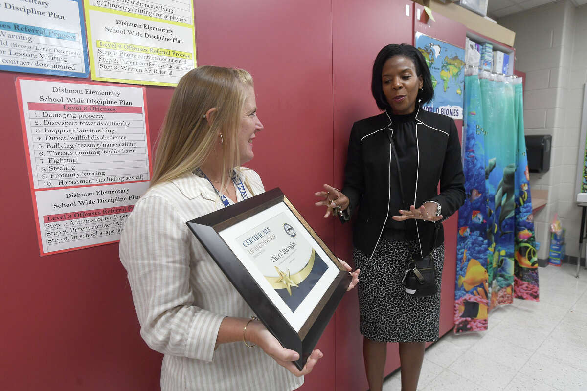Beaumont educator was named the Region V Teacher of the Year