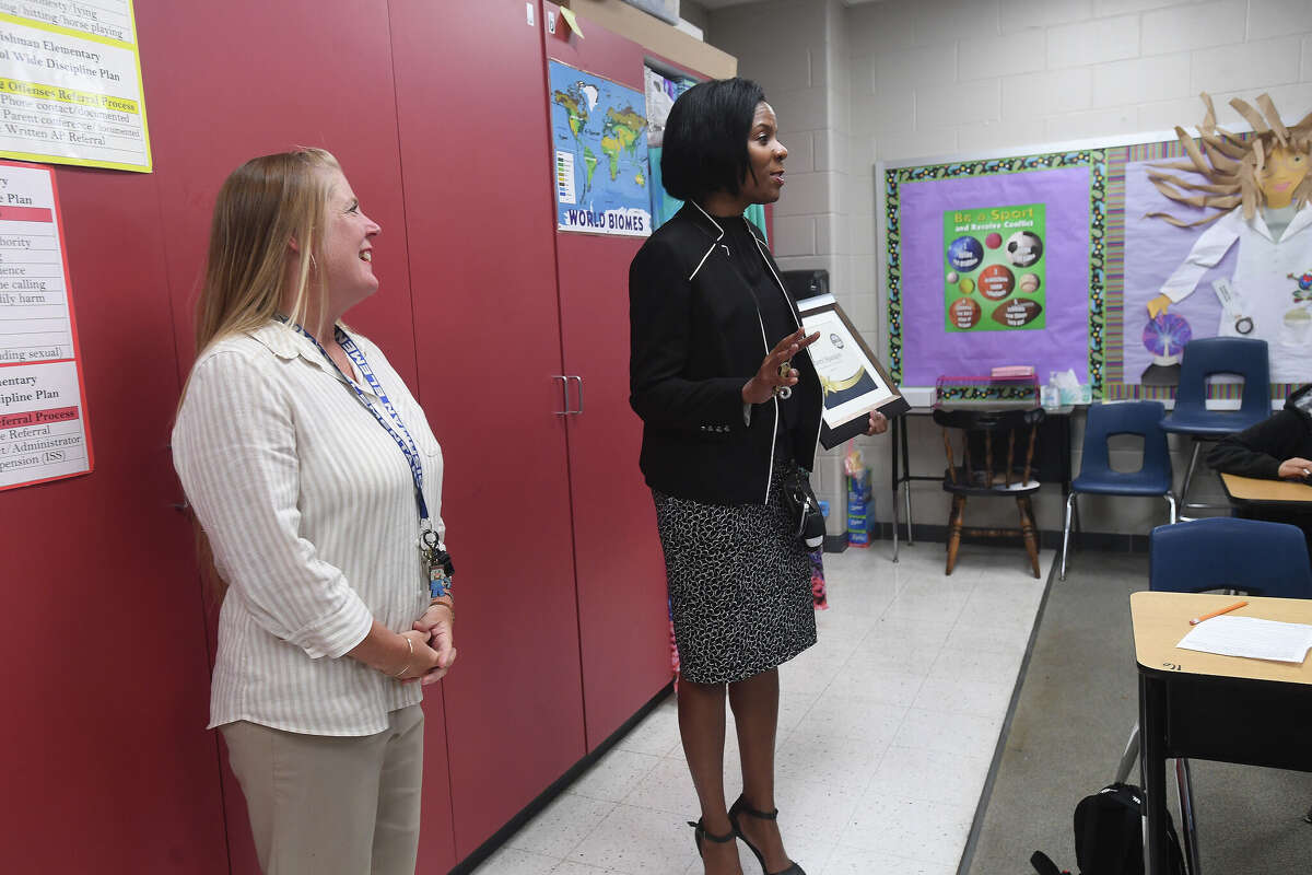 Beaumont educator was named the Region V Teacher of the Year