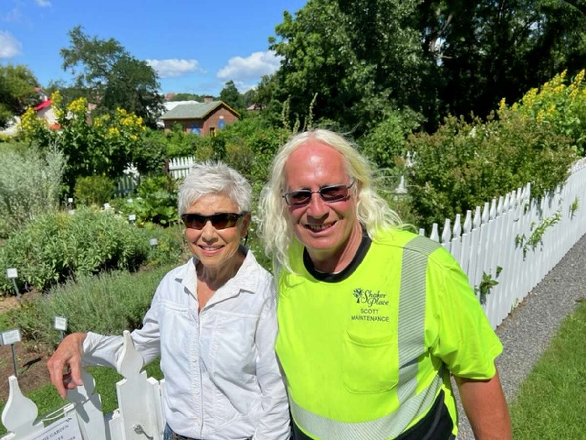 Rebecca Langer's devotion to Shaker herb garden