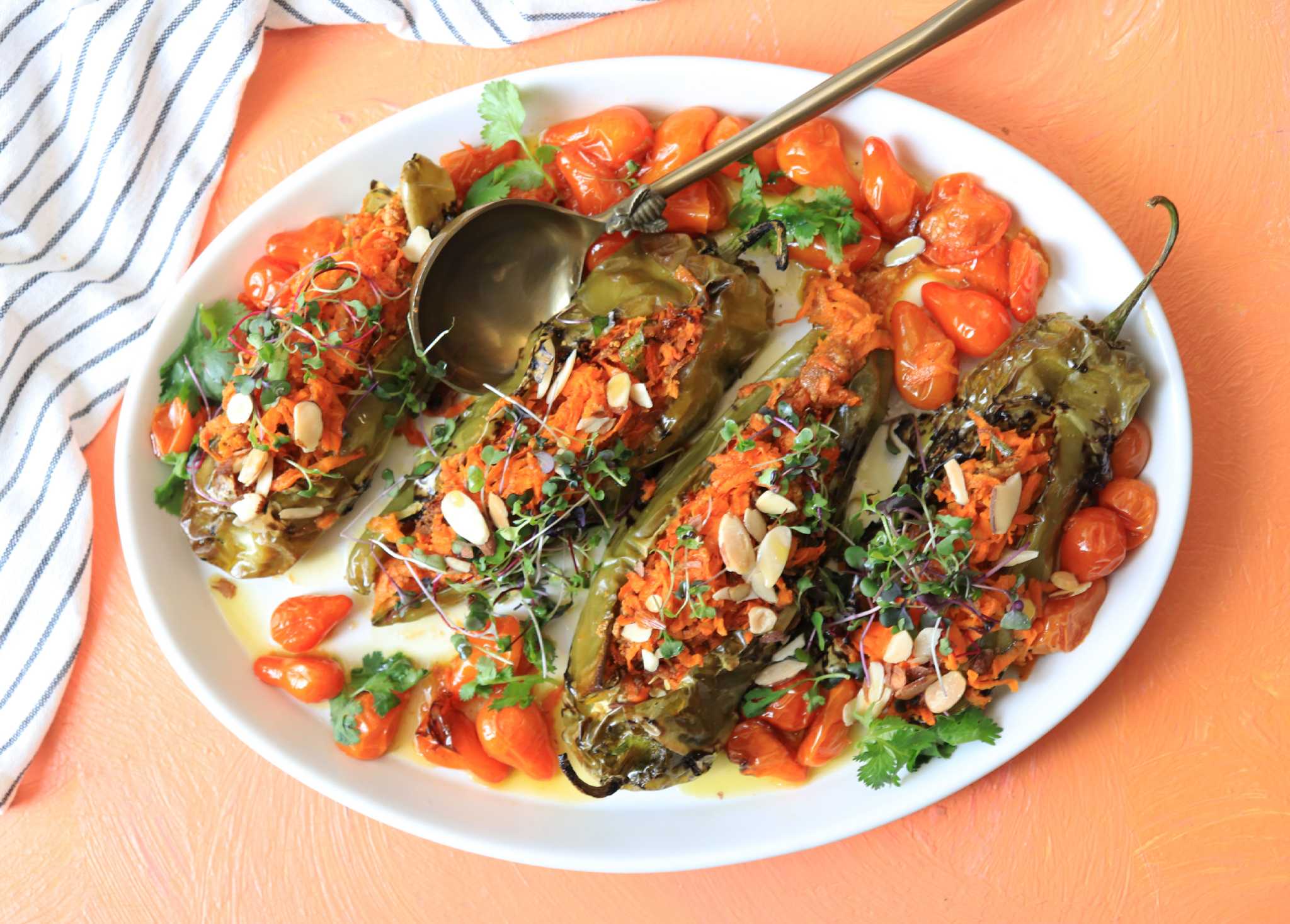 Recipe: Stuffed Hatch peppers from Houston chef Anita Jaisinghani
