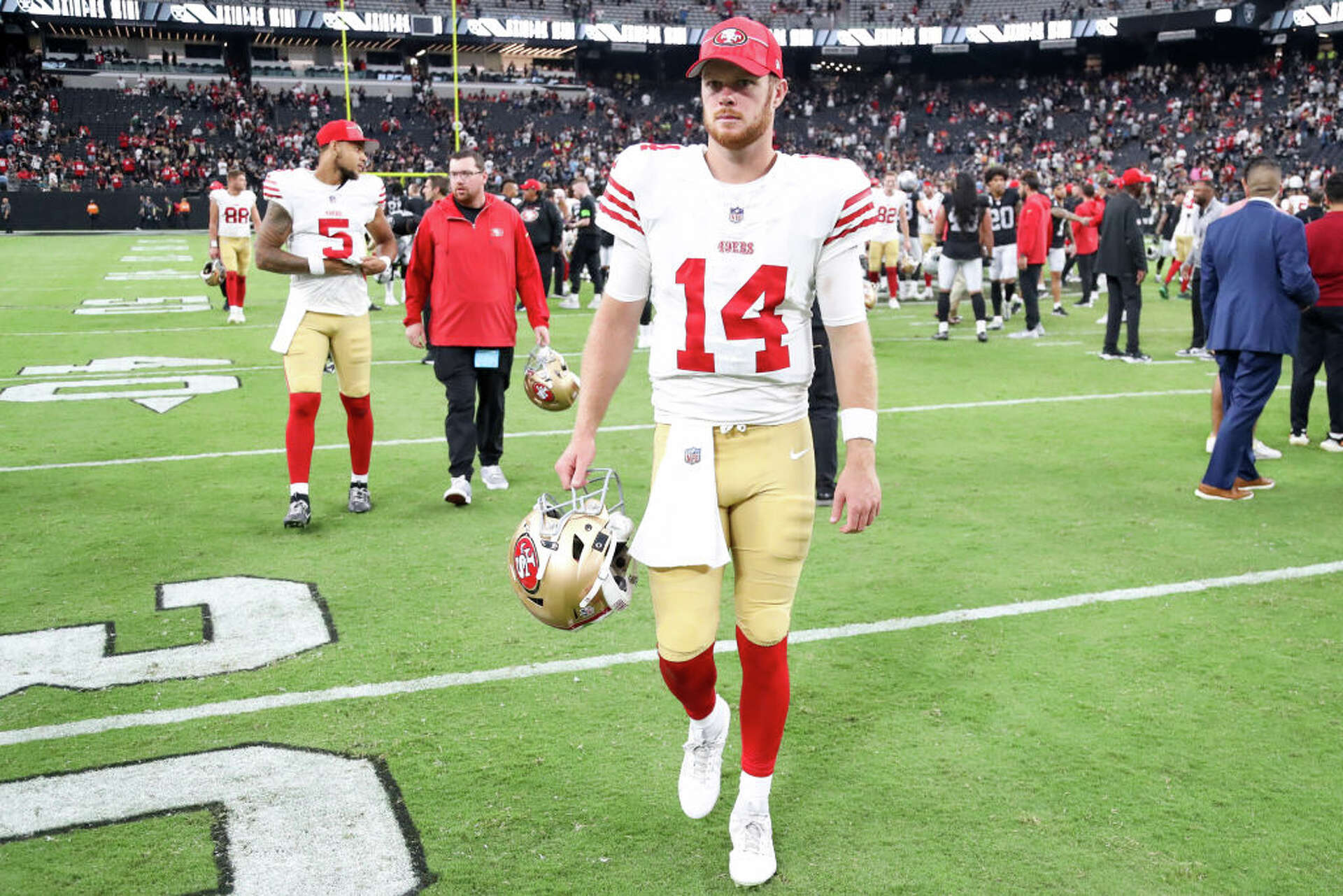 49ers announcer: Darnold far better than Lance, can 'push' Purdy