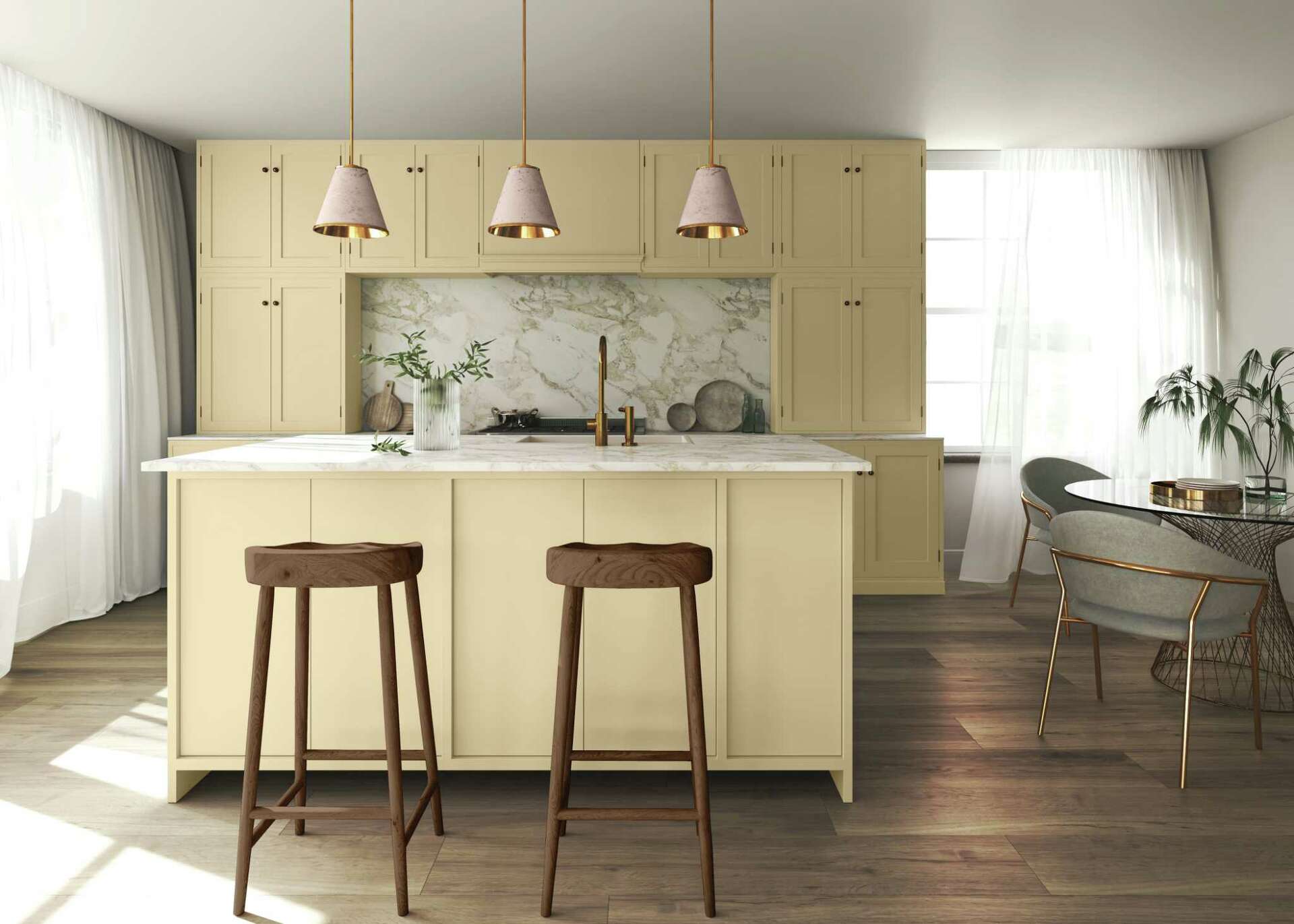 Glidden, PPG pick a buttery yellow for their 2024 Color of the Year