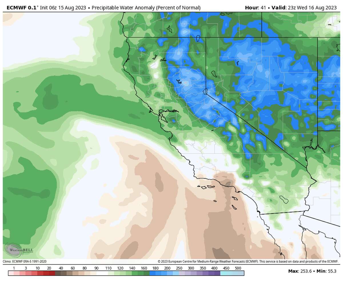 Muggy and tropical weather to impact Bay Area