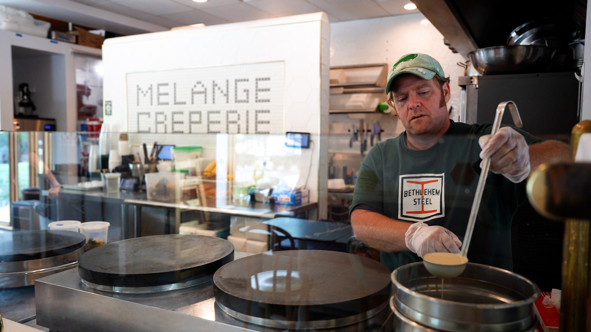 Melange Crêperie in Houston serves crepes inspired by global flavors