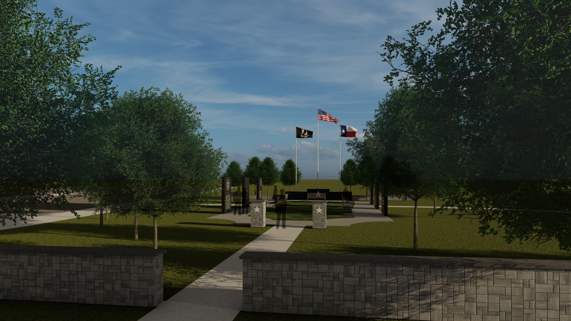 Harris County breaks ground on Veterans War Memorial in Spring