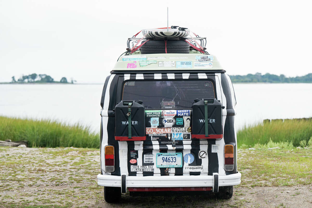 Meet CT's Zarzan, the man behind the vintage zebra van: ‘He is SoNo'