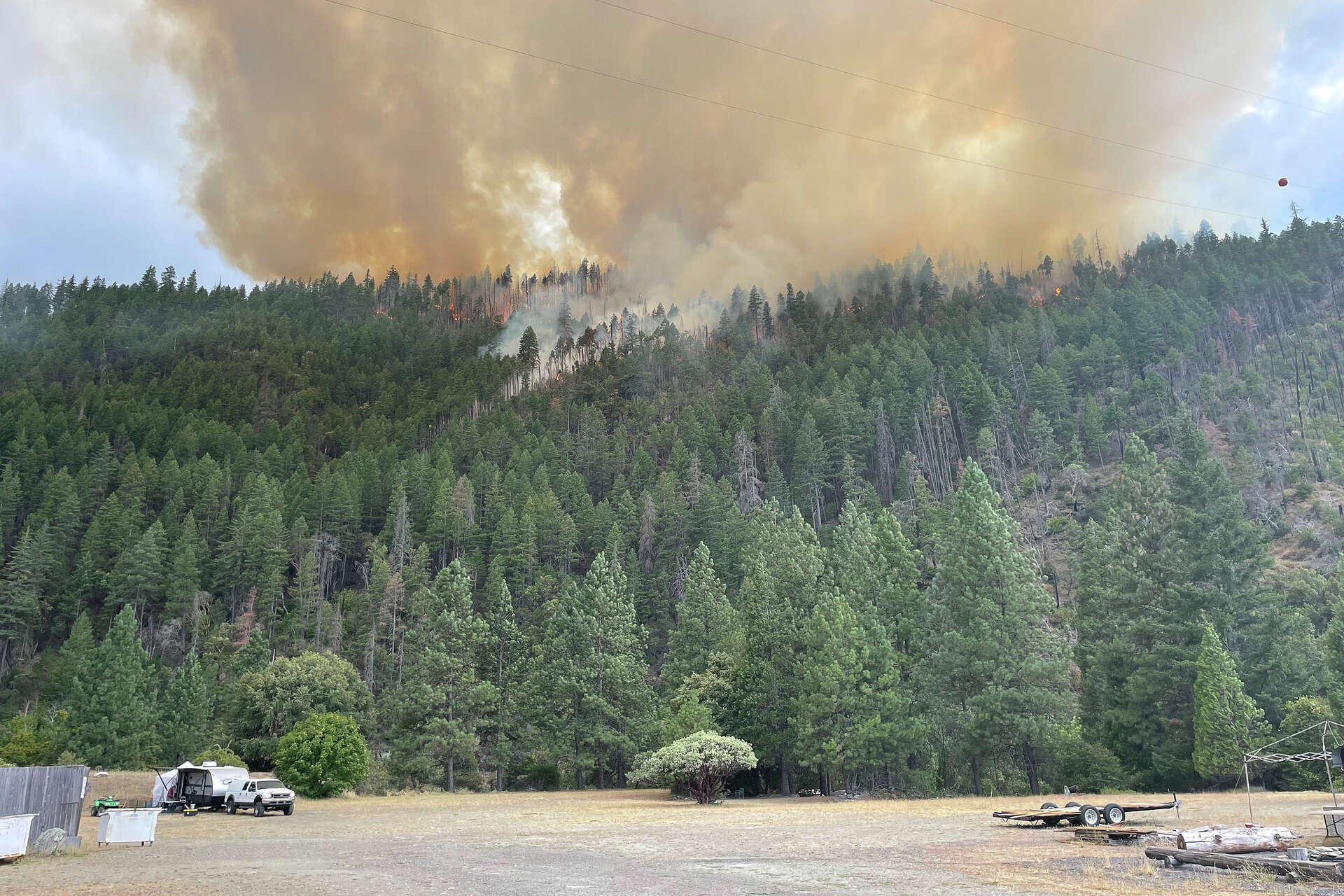 At least 20 wildfires burning in Northern California
