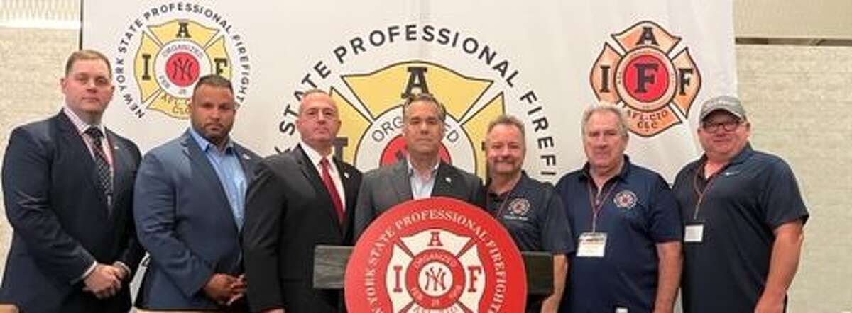Former Albany firefighter reelected as president of statewide union
