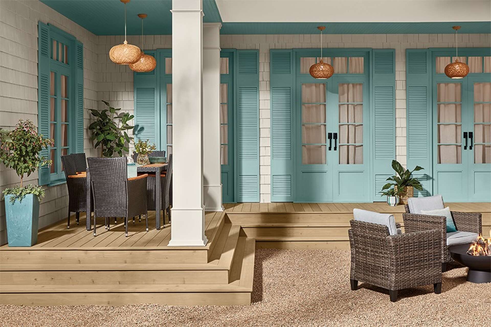 Valspar names a soft turquoise, Renew Blue, as its top color for 2024