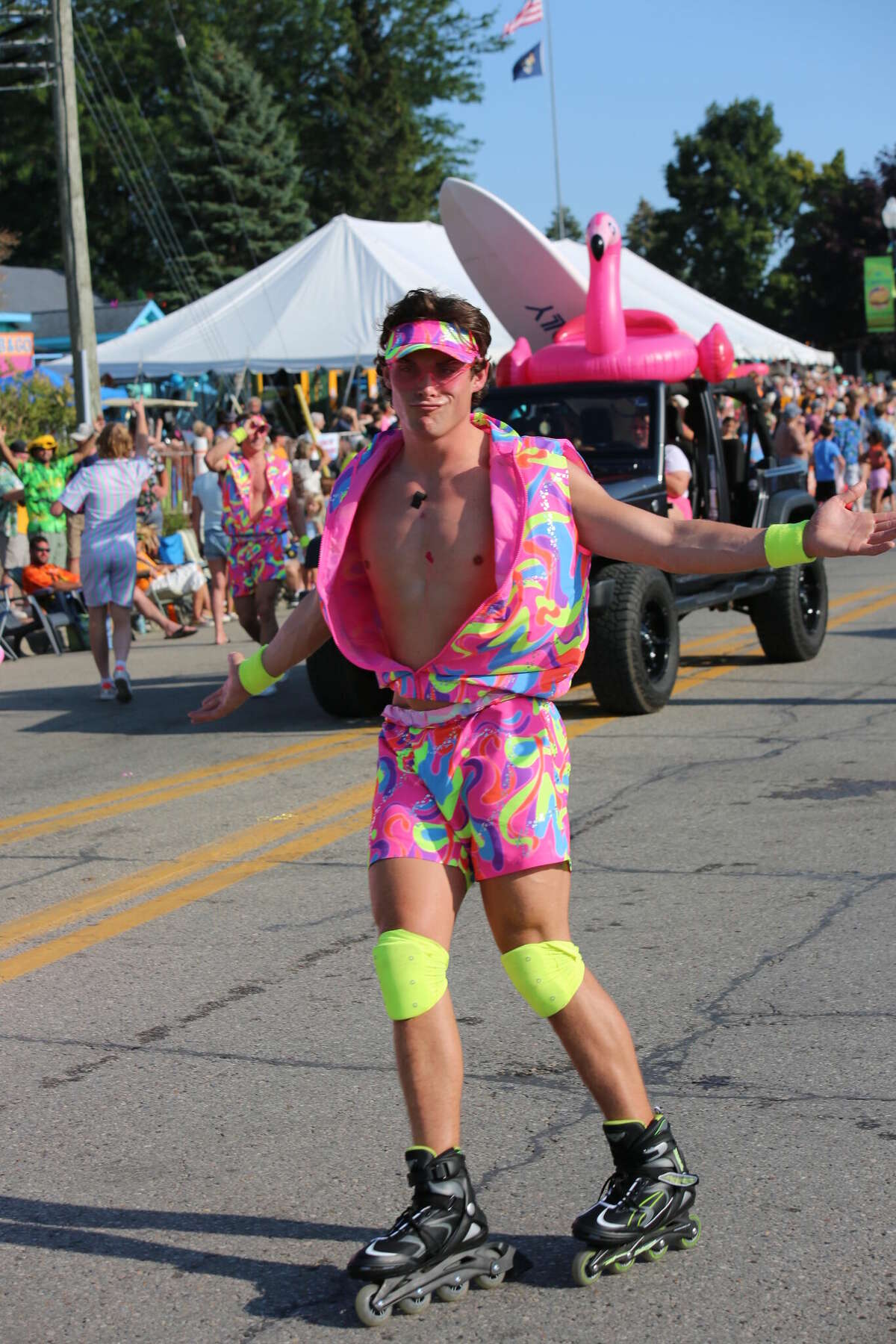 Cheeseburger in Caseville celebrates with Tropical Parade of Fools