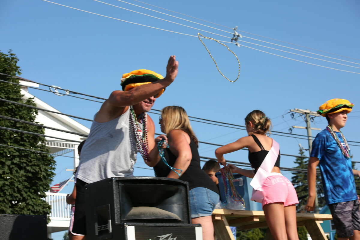 Cheeseburger in Caseville celebrates with Tropical Parade of Fools
