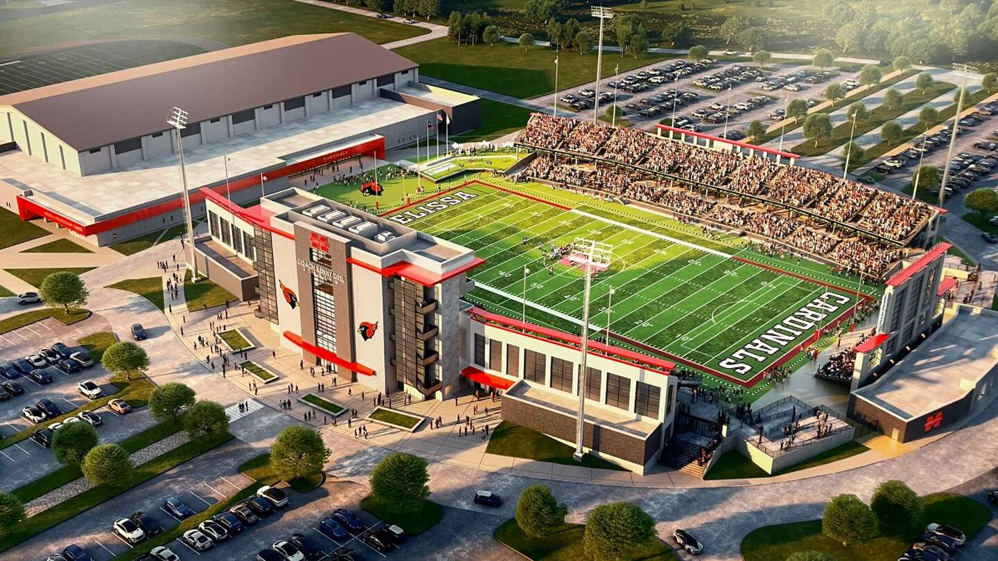 Texas high school football stadium in Melissa goes viral