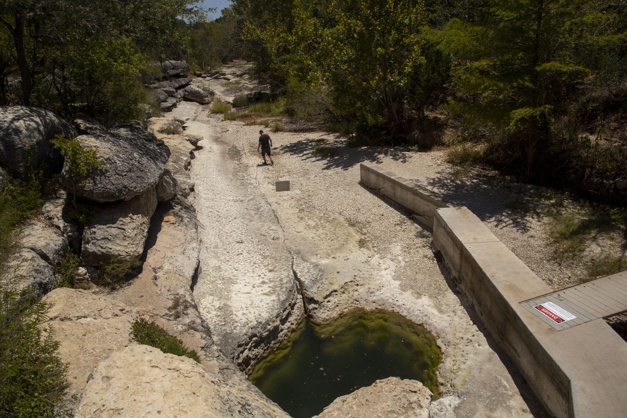 Dry springs in Central Texas warn of water shortage ahead
