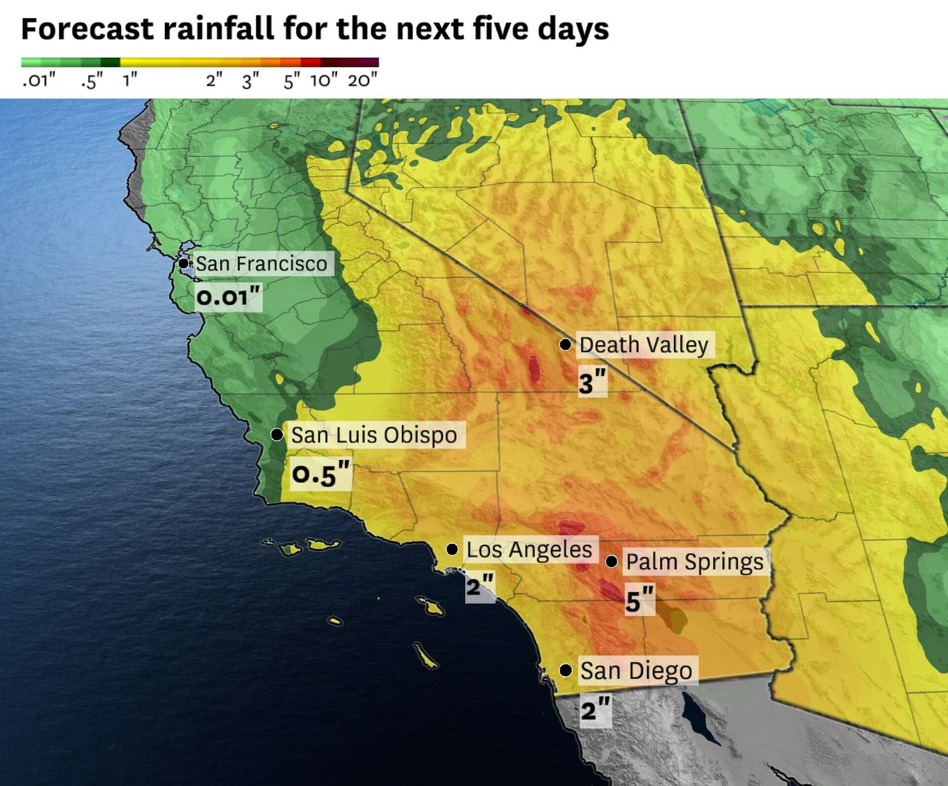 California is in Hurricane Hilary’s path. Here’s how rare the storm is