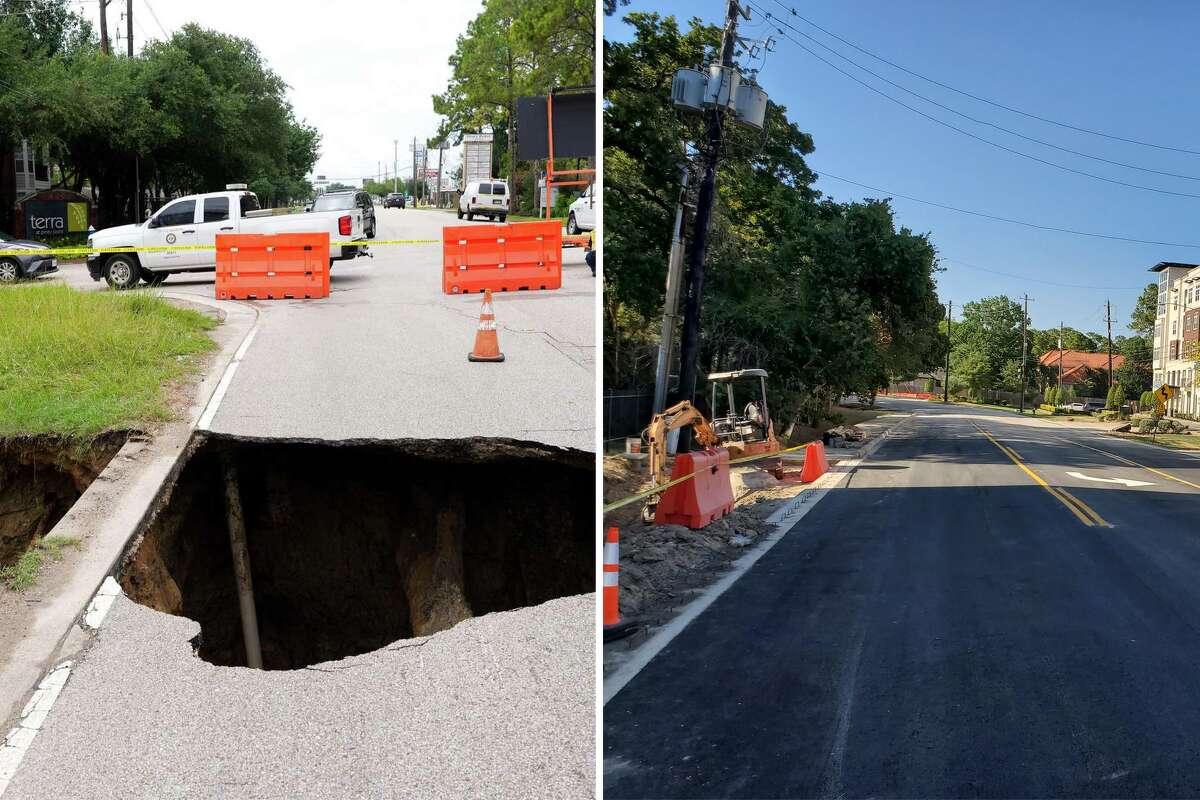 Fondren street collapse repaired ahead of schedule