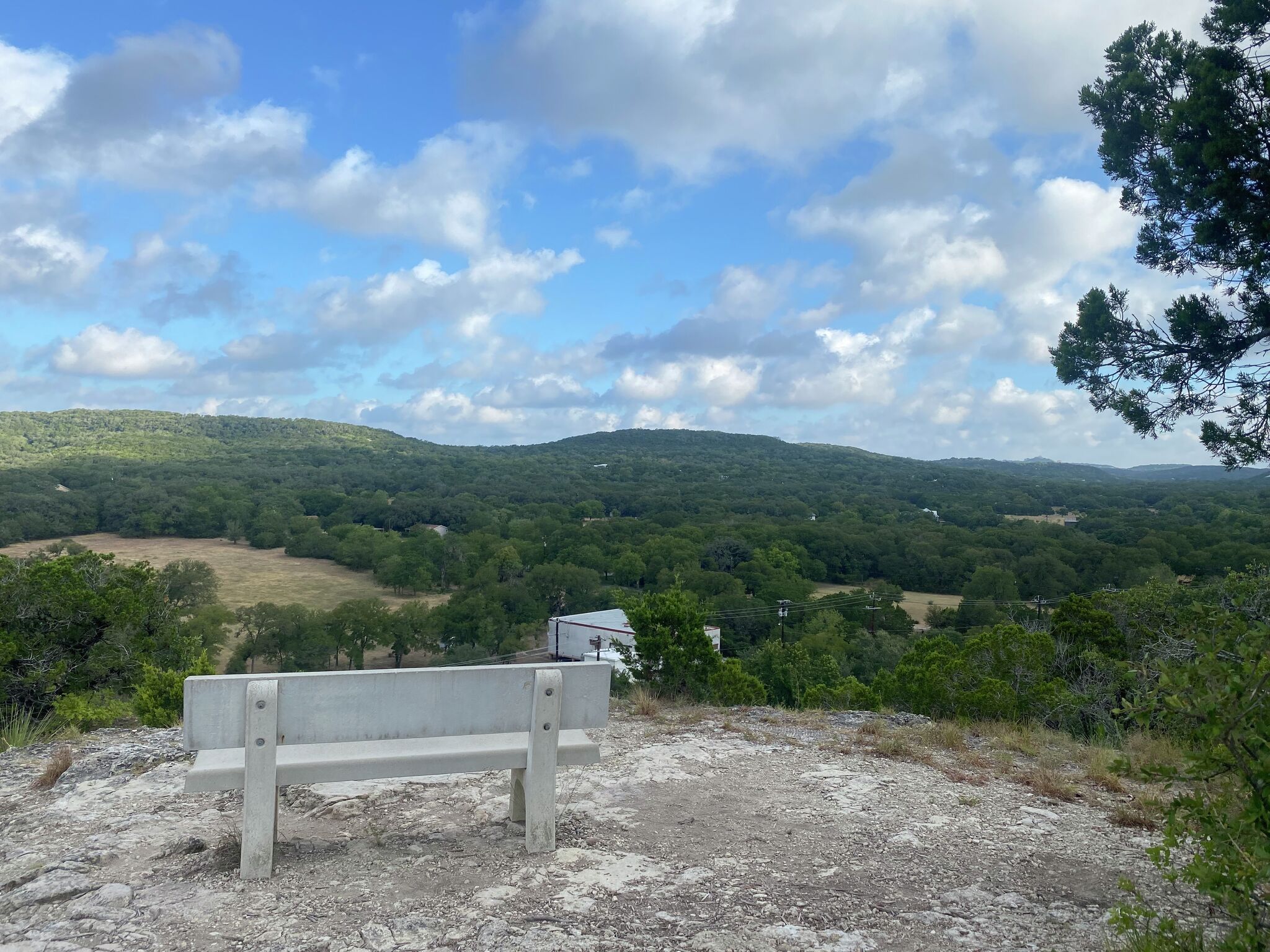 Madla Park, 30 minutes from San Antonio, has shaded trails