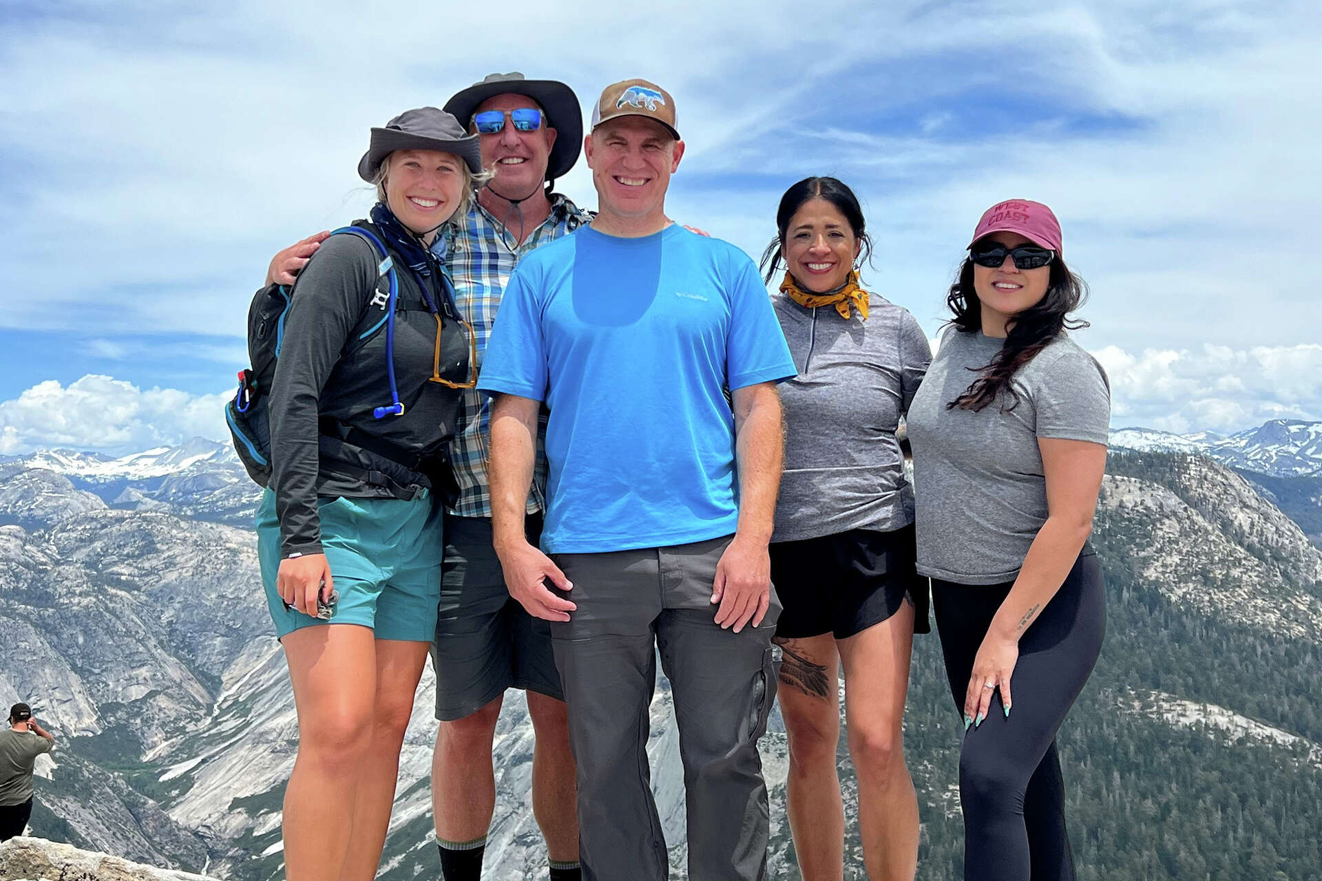 John DeGrazio has gone up Yosemite's Half Dome more than 200 times