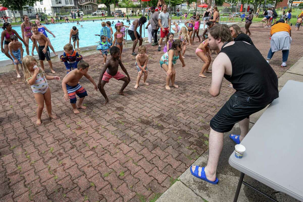 Photos: Watervliet pool party