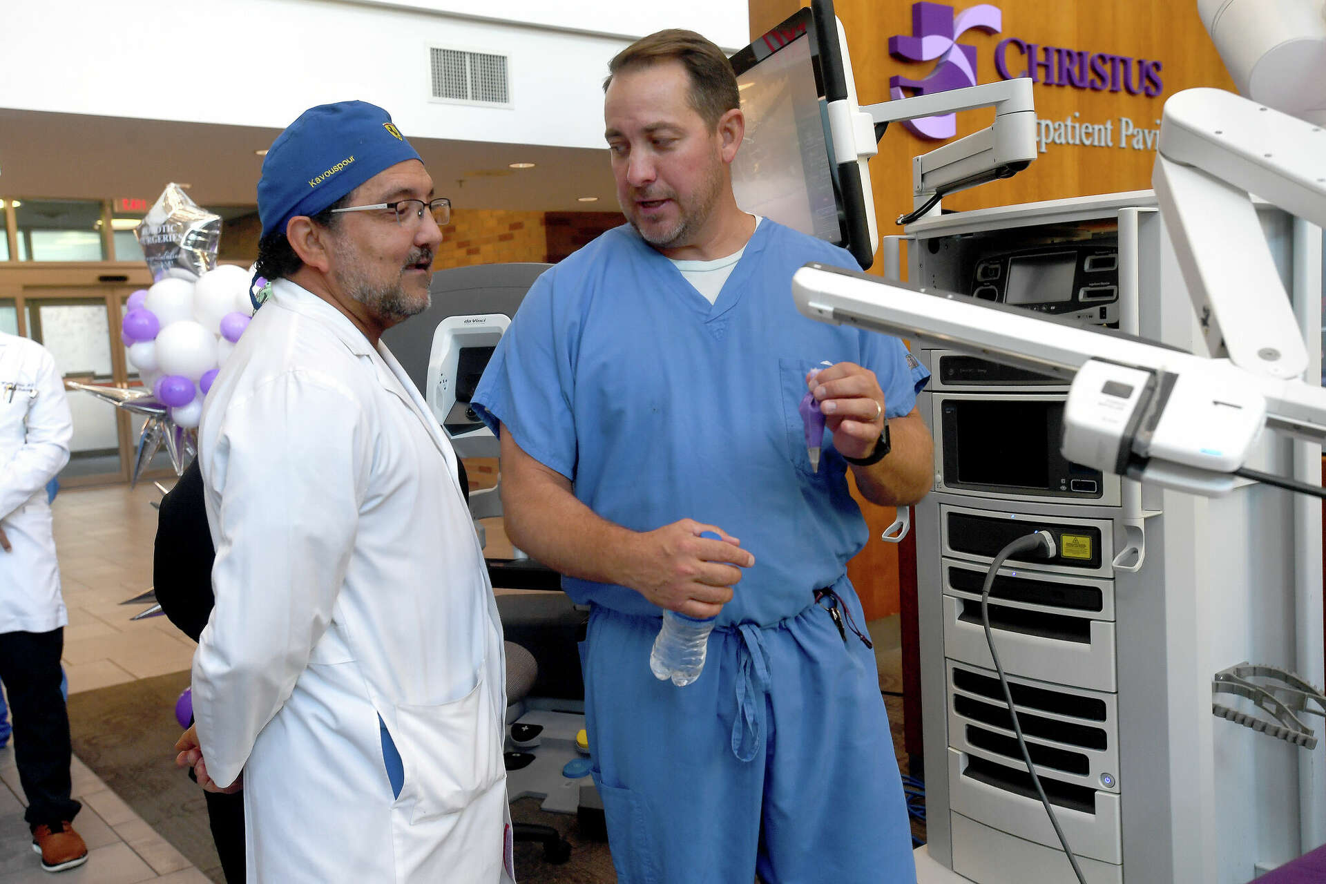 10th anniversary of robotics celebrated at Christus Southeast Texas